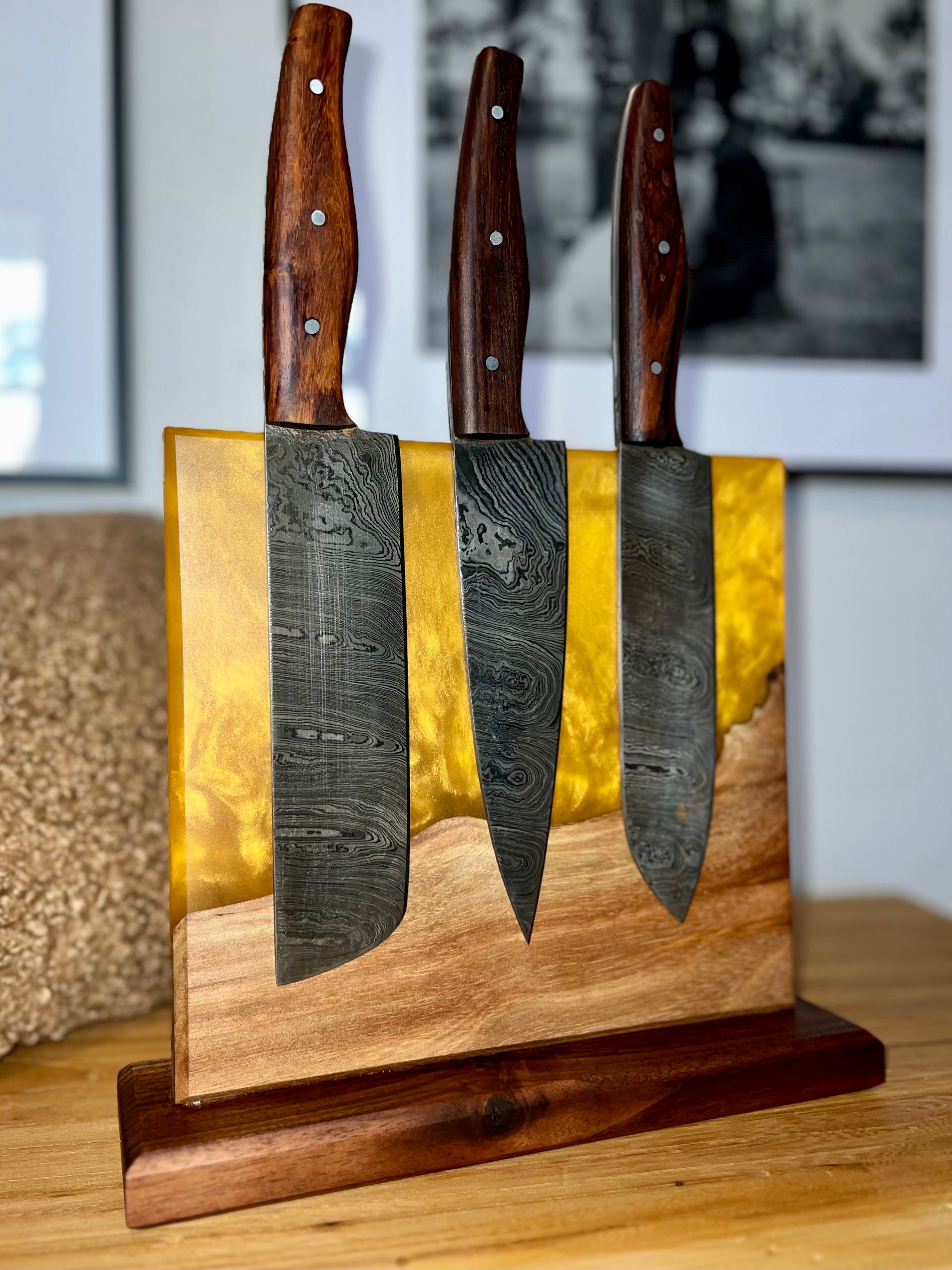Magnetic Knife Block (Custom Order) – MacArthur Woodworks