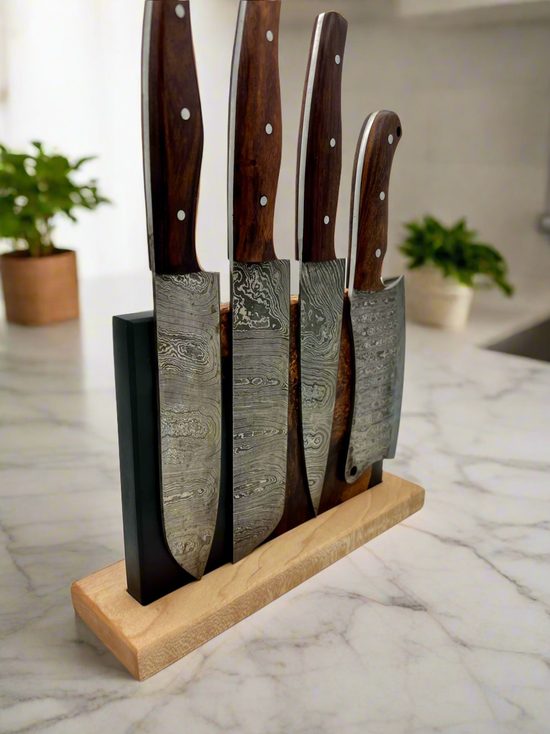 Magnetic Knife Block (Custom Order) – MacArthur Woodworks